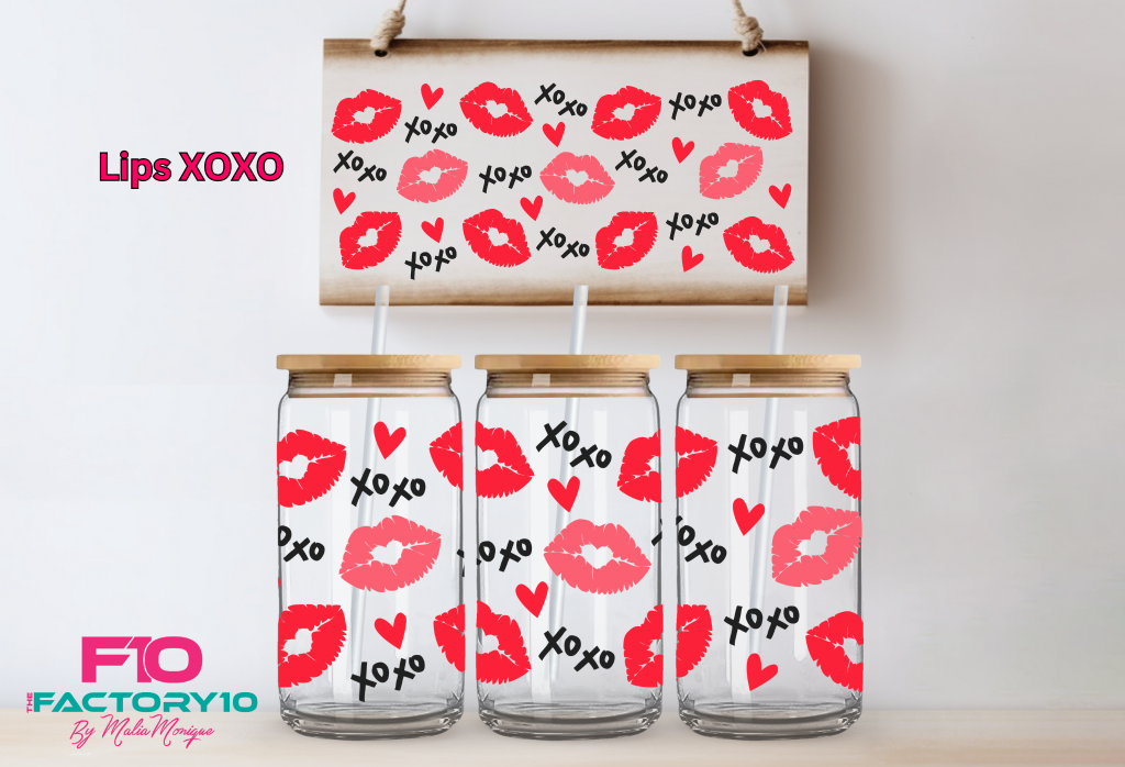 UV DTF Glass Valentine Wraps - The Factory 10